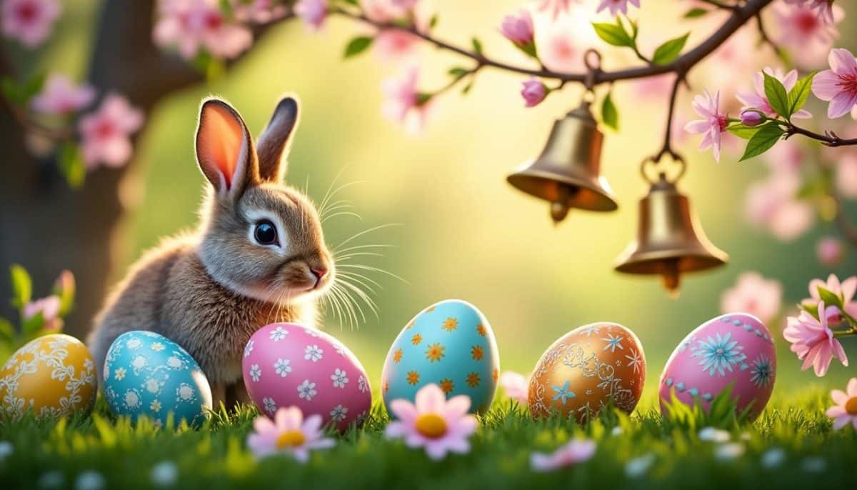 À la découverte des symboles de Pâques : œufs, lapins et cloches