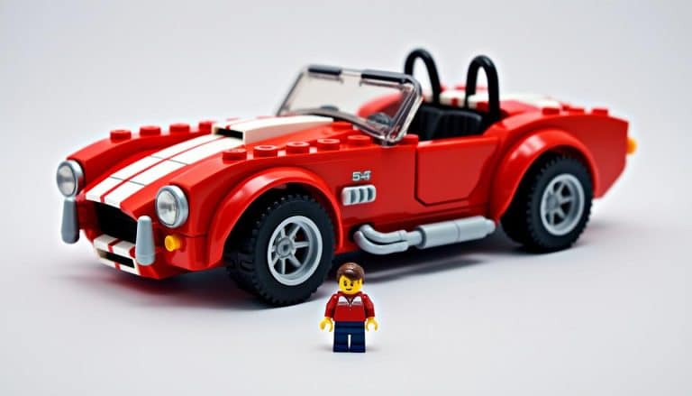 La précision inégalée de l'œuf de Pâques lego shelby cobra